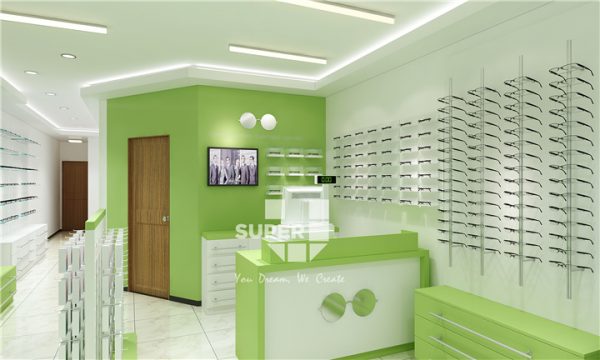 Fashion Optical Shop Interior Design - One-Stop Eyeglasses Display Solution