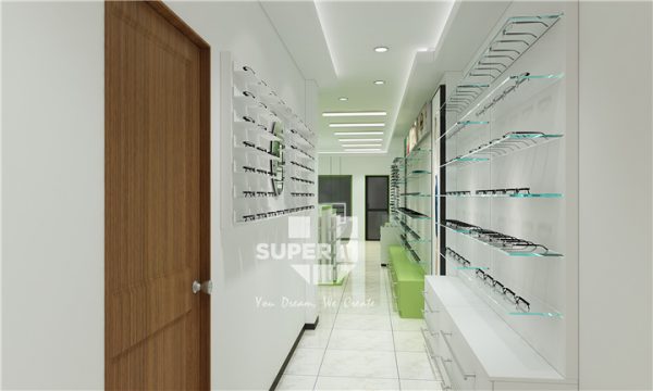 Fashion Optical Shop Interior Design - One-Stop Eyeglasses Display Solution