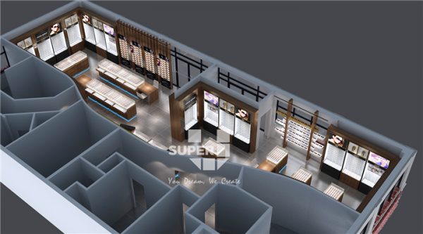 Professional Optical Shop Furniture Design - One-Stop Eyeglasses ...