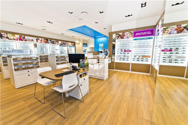 Modern Optical Shop Design - One-Stop Eyeglasses Display Solution