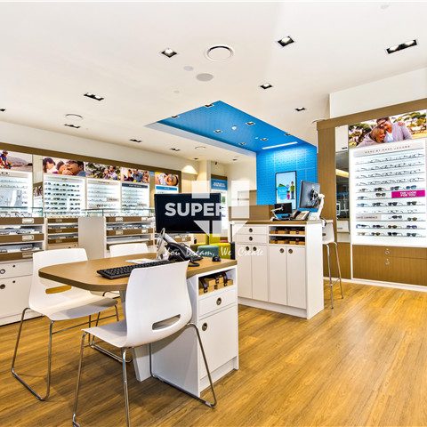 Modern Optical Shop Design - Eyewear Store Interior Design, Optical ...