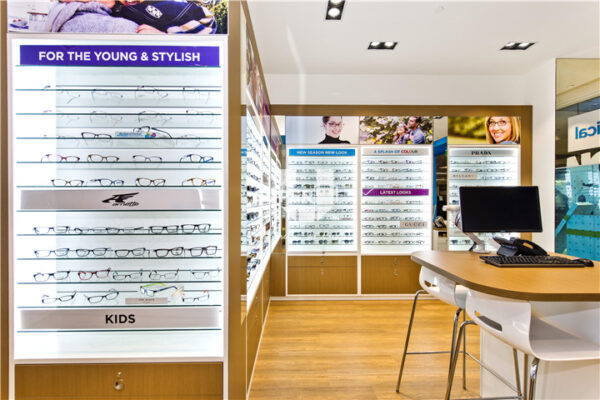 Modern Optical Shop Design - One-Stop Eyeglasses Display Solution